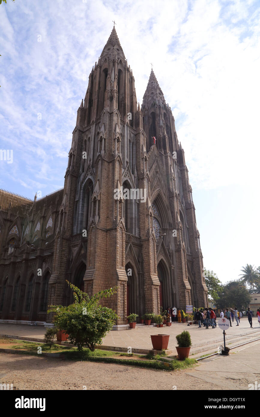 St. Philomena's Church, Mysore, karnataka state, India Stock Photo - Alamy