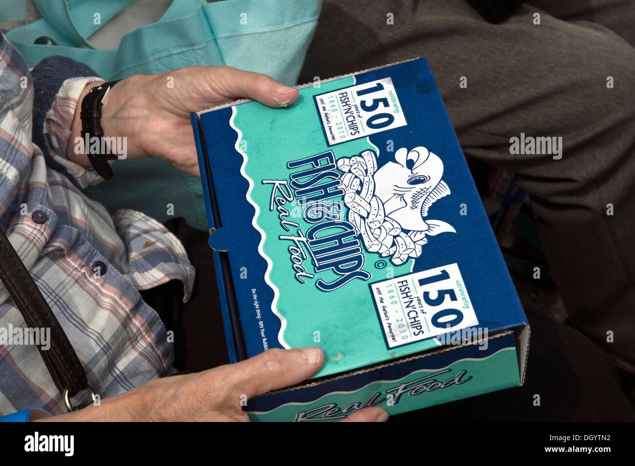 English Diet Fish and chips Stock Photo - Alamy