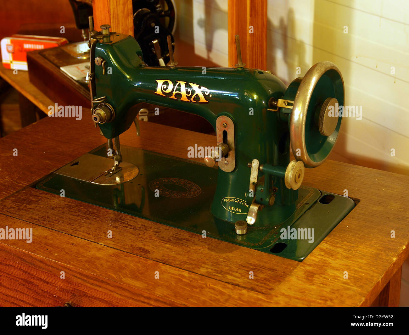 The PAX sewing machine is a mechanical device designed for textile ...