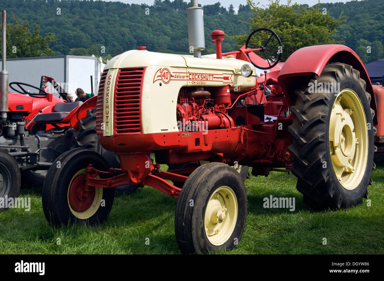 Canadian Tractor in Europe Stock Photo - Alamy