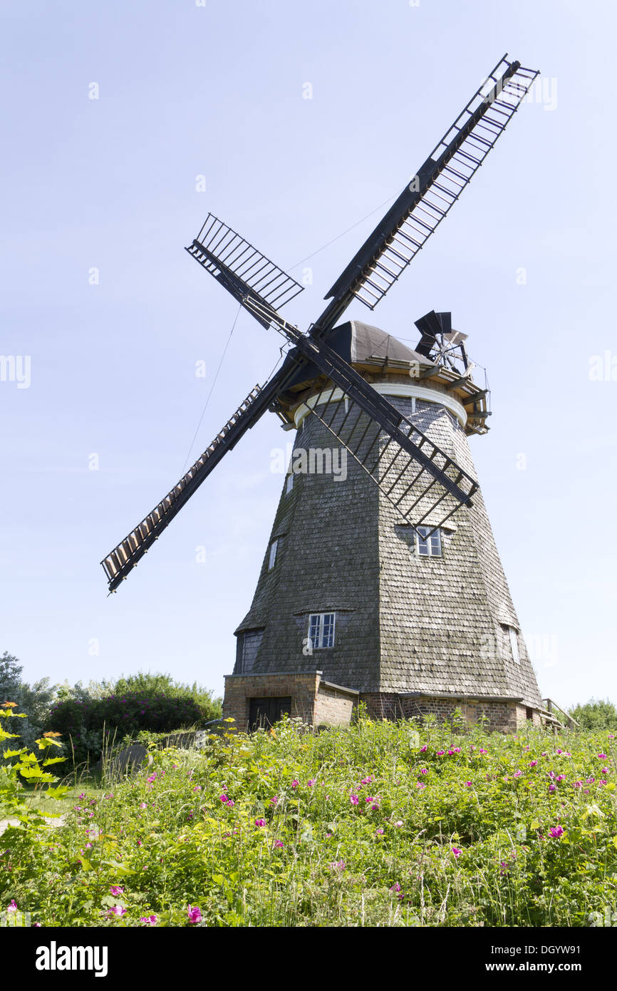 old wind mill of Benz Stock Photo - Alamy