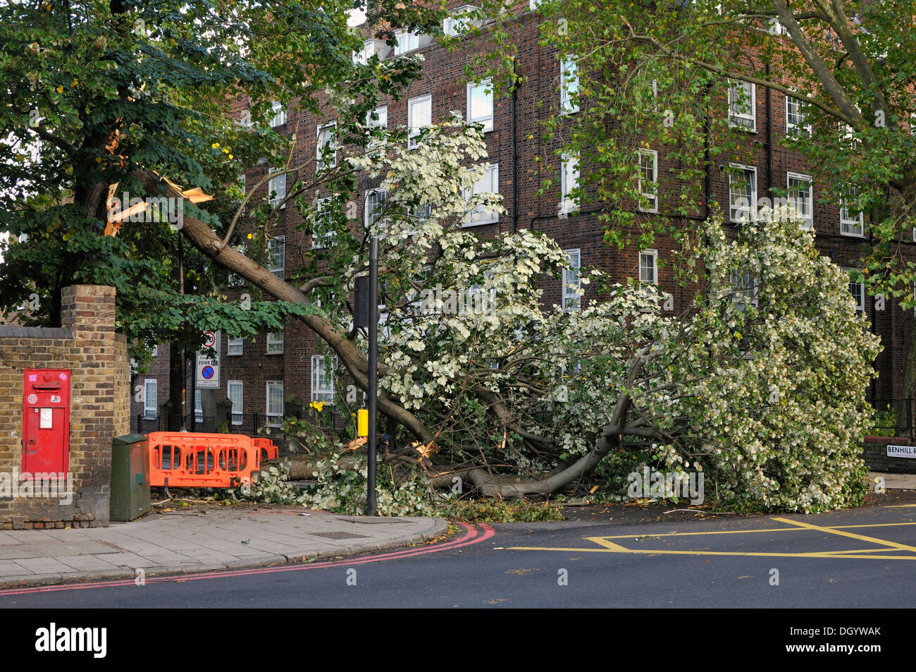 London wind storm hi-res stock photography and images - Alamy
