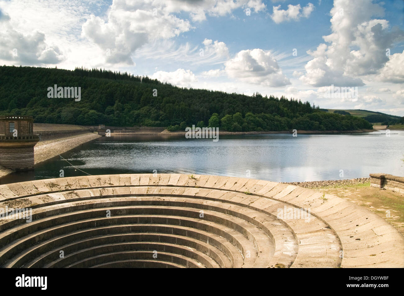 Ladybower reservoir plug hole hi-res stock photography and images - Alamy