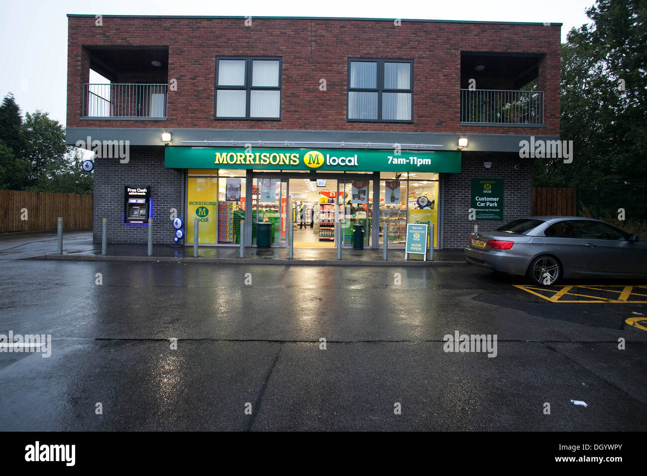 Exterior of Morrisons M Local in Crumpsall near Manchester Stock Photo ...