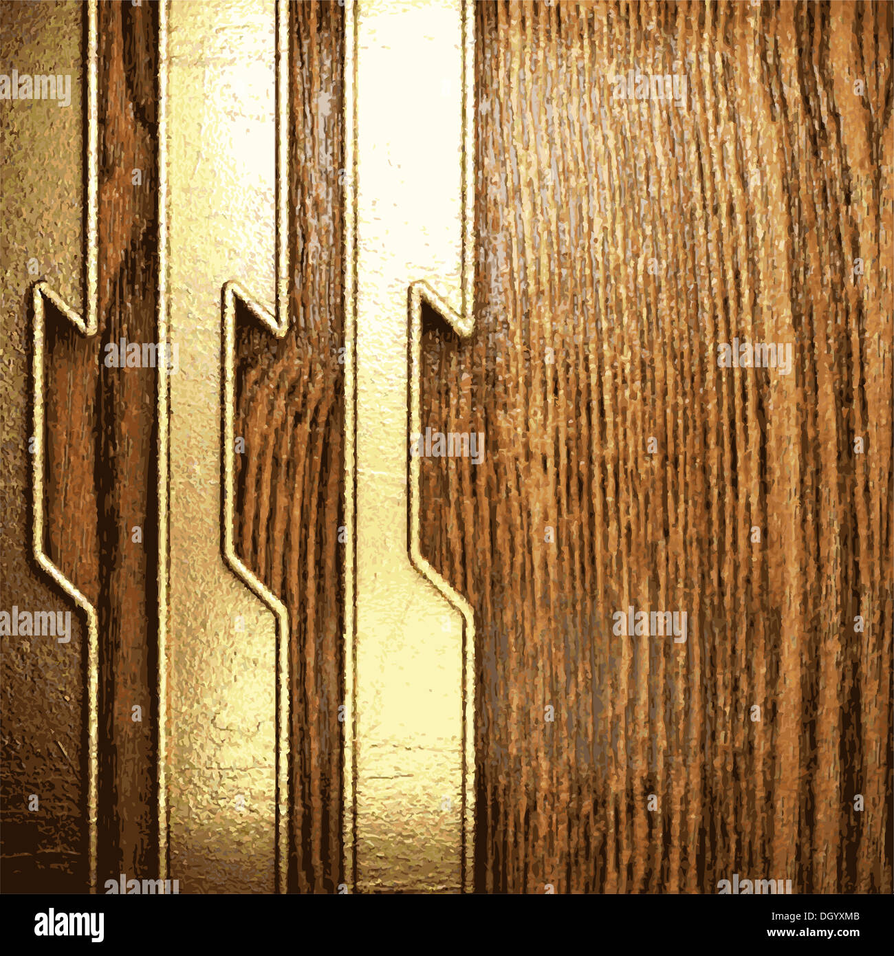 golden and wood background Stock Photo - Alamy