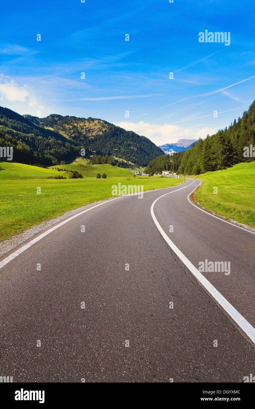 Alpine way highway hi-res stock photography and images - Alamy