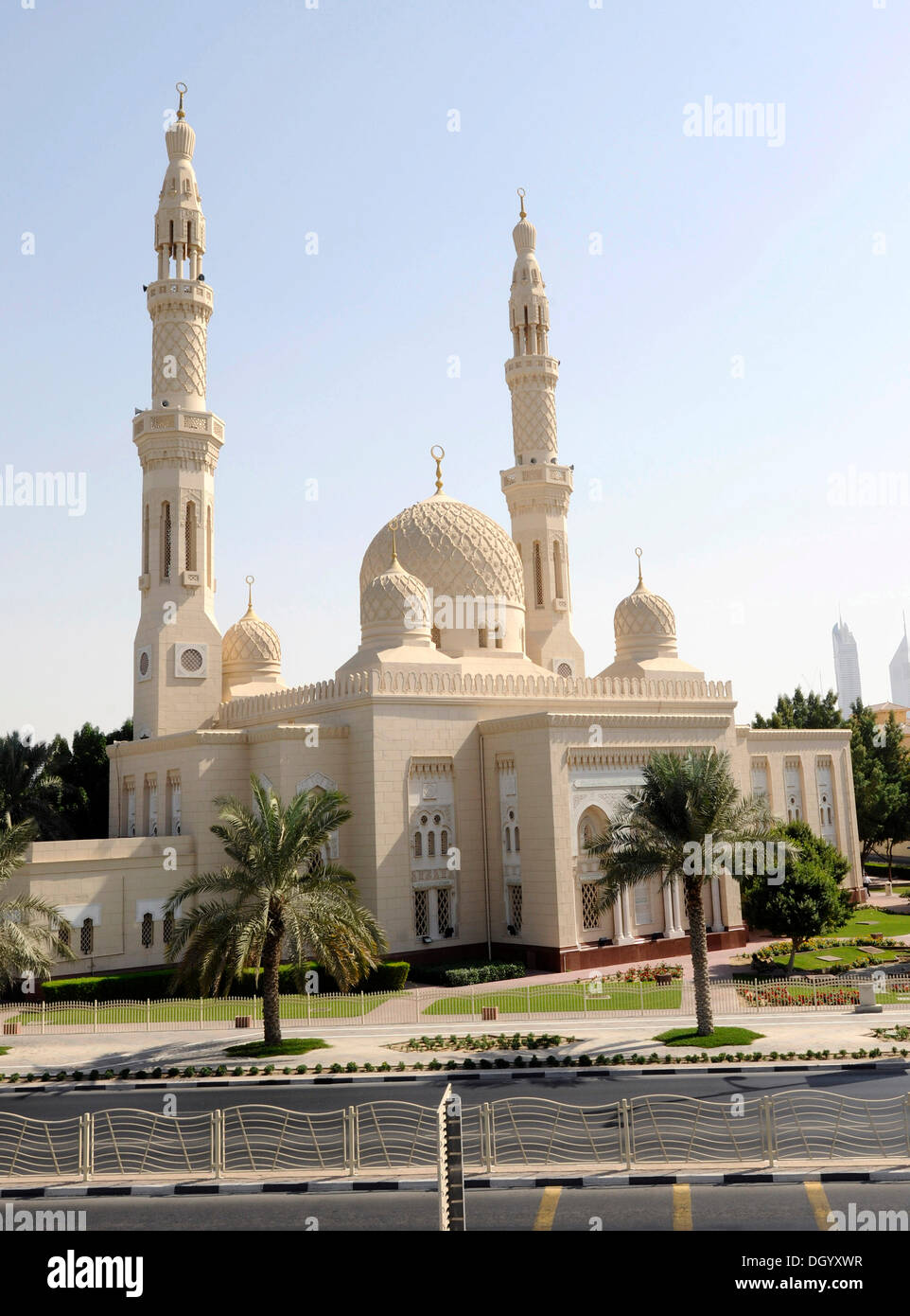 Grand Mosque, Dubai, United Arab Emirates, Middle East Stock Photo - Alamy
