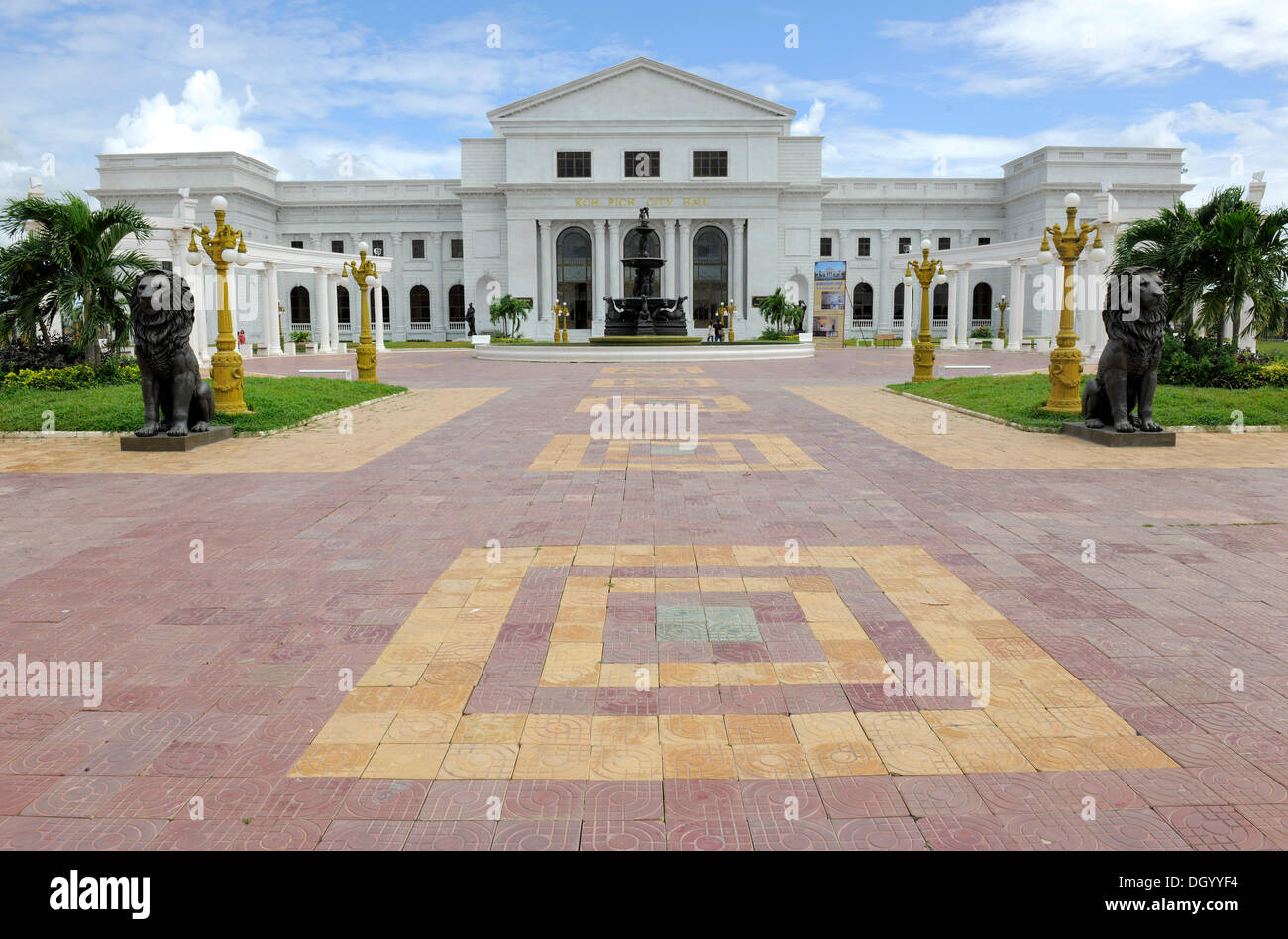 Town hall of Phnom Penh, Cambodia, Asia Stock Photo - Alamy