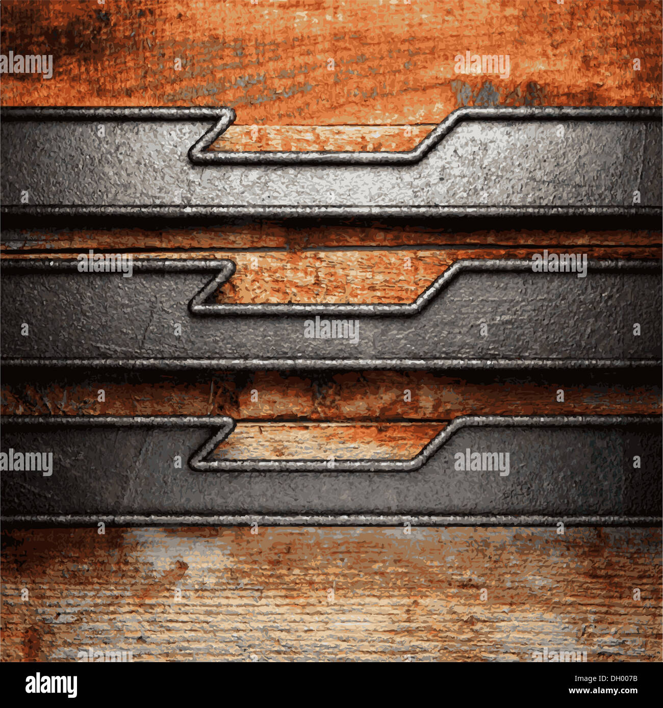 metal and wood background Stock Photo - Alamy