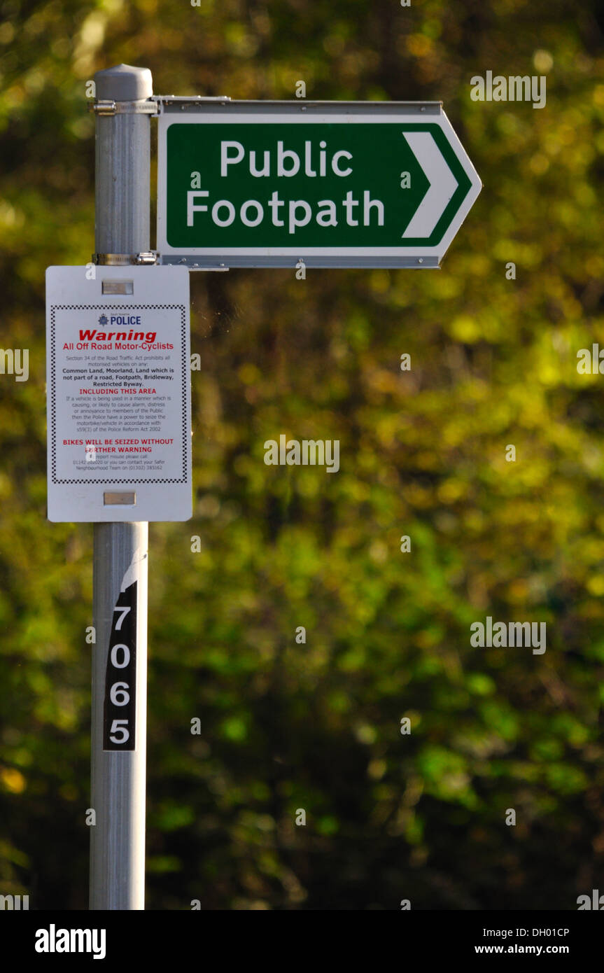 Public warning sign hi-res stock photography and images - Alamy