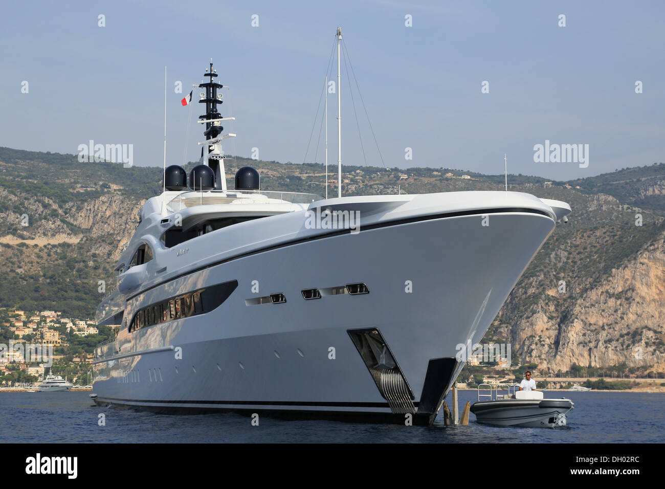 Luxury yacht in turquoise hi-res stock photography and images - Alamy