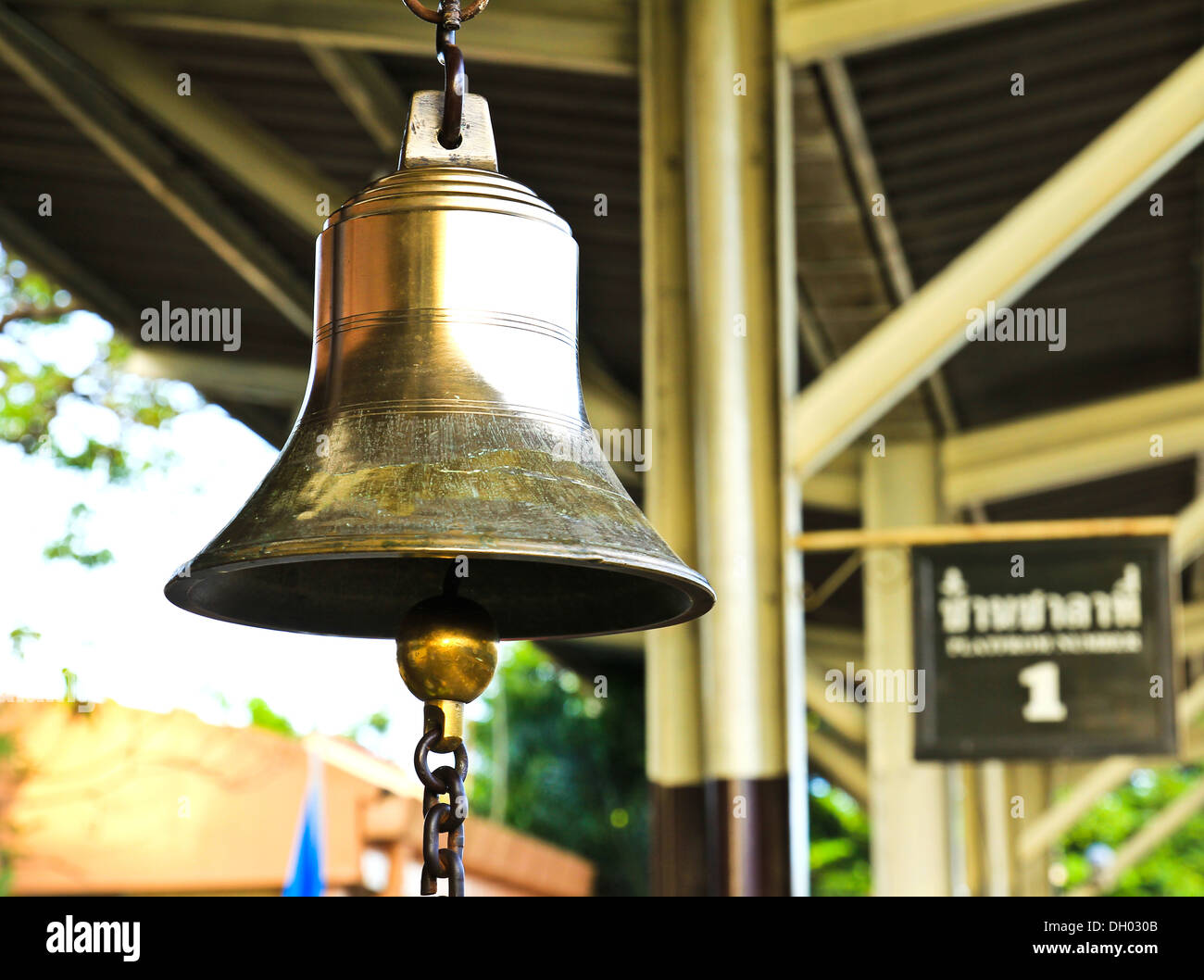 Train bell hi-res stock photography and images - Alamy