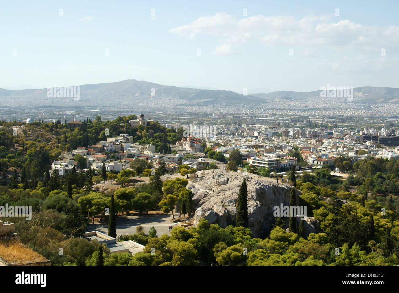 View of Athens, Greece, from Acropolis Stock Photo - Alamy