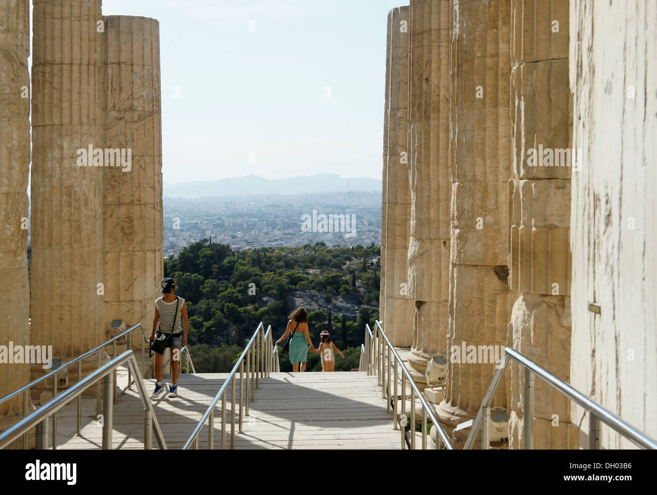 Acropolis steps athens hi-res stock photography and images - Alamy