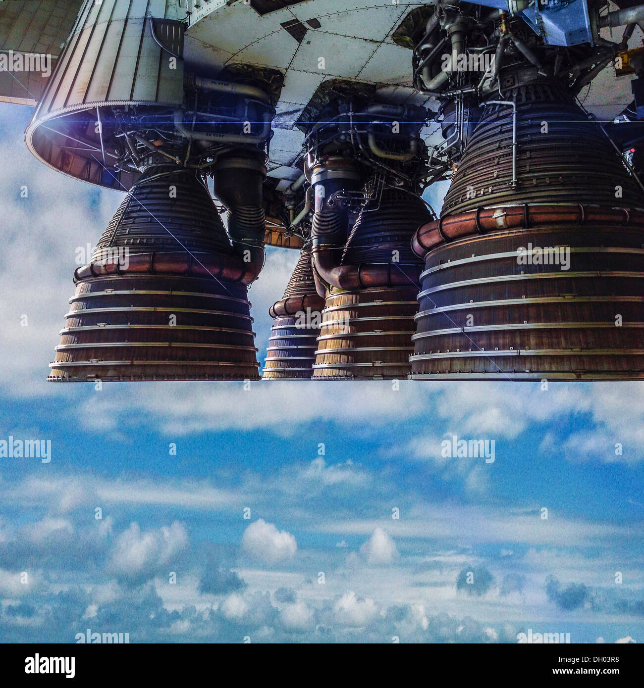 Space shuttle engine hi-res stock photography and images - Alamy