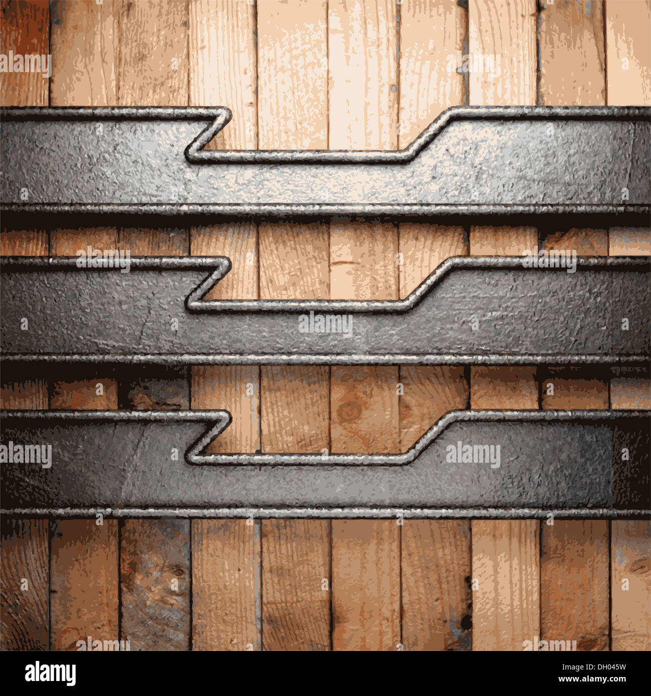 metal and wood background Stock Photo - Alamy