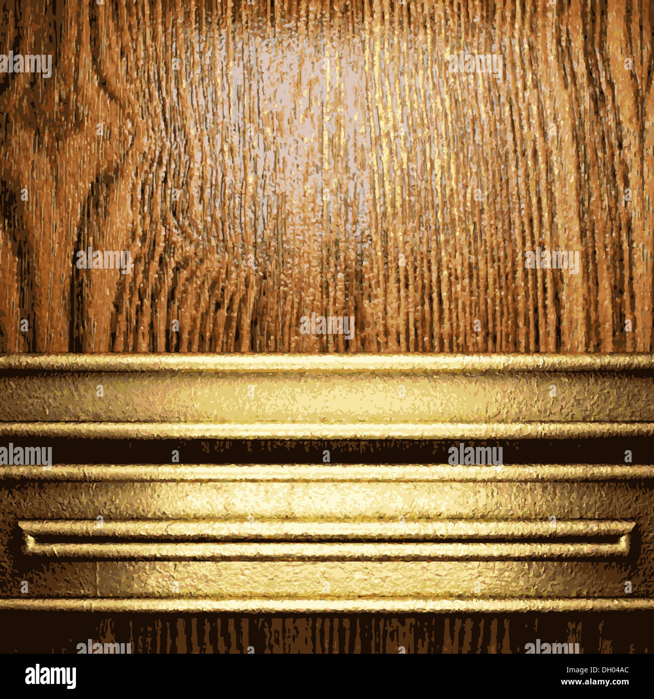 golden and wood background Stock Photo - Alamy