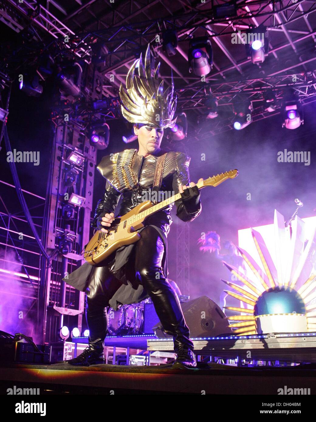 Las Vegas, NV, USA. 27th Oct, 2013. Empire of the Sun, Luke Steele, on ...