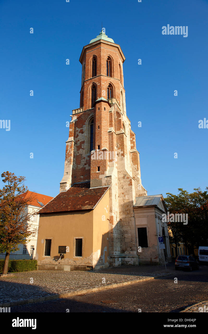 Ruins of the Maria Magdolna church destroyed by bombing in the 2nd ...