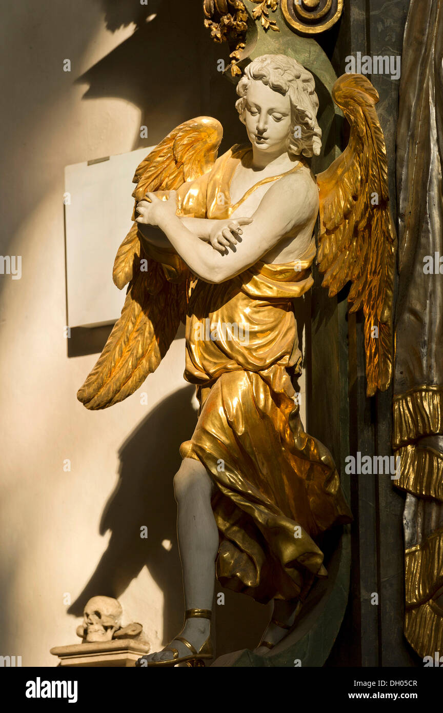 Baroque Angel Sculpture