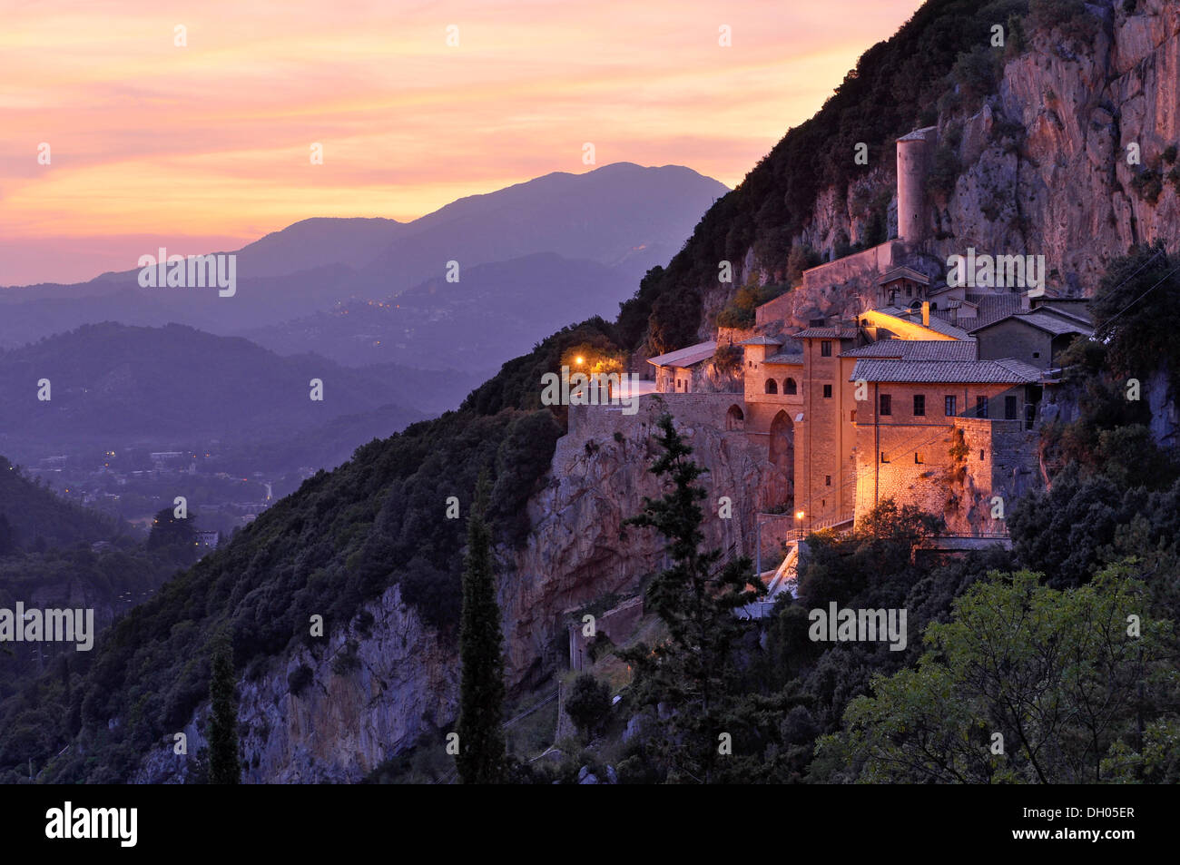 Monastery of St. Benedict, Subiaco Monastery or Sacro Speco ...