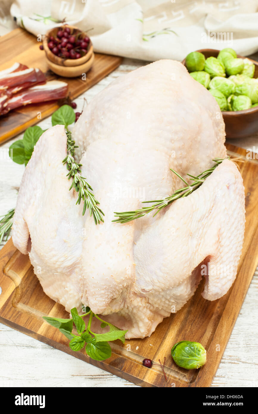 Traditional christmas dinner turkey ham hi-res stock photography and ...