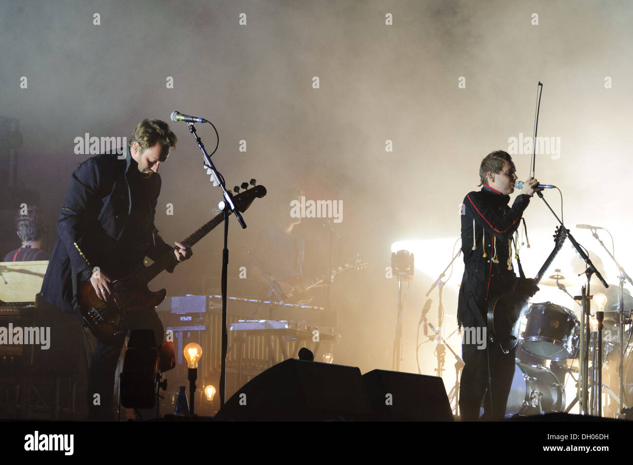 Icelandic band Sigur Rós performs at A Perfect Day Festival (IT) 2012 ...
