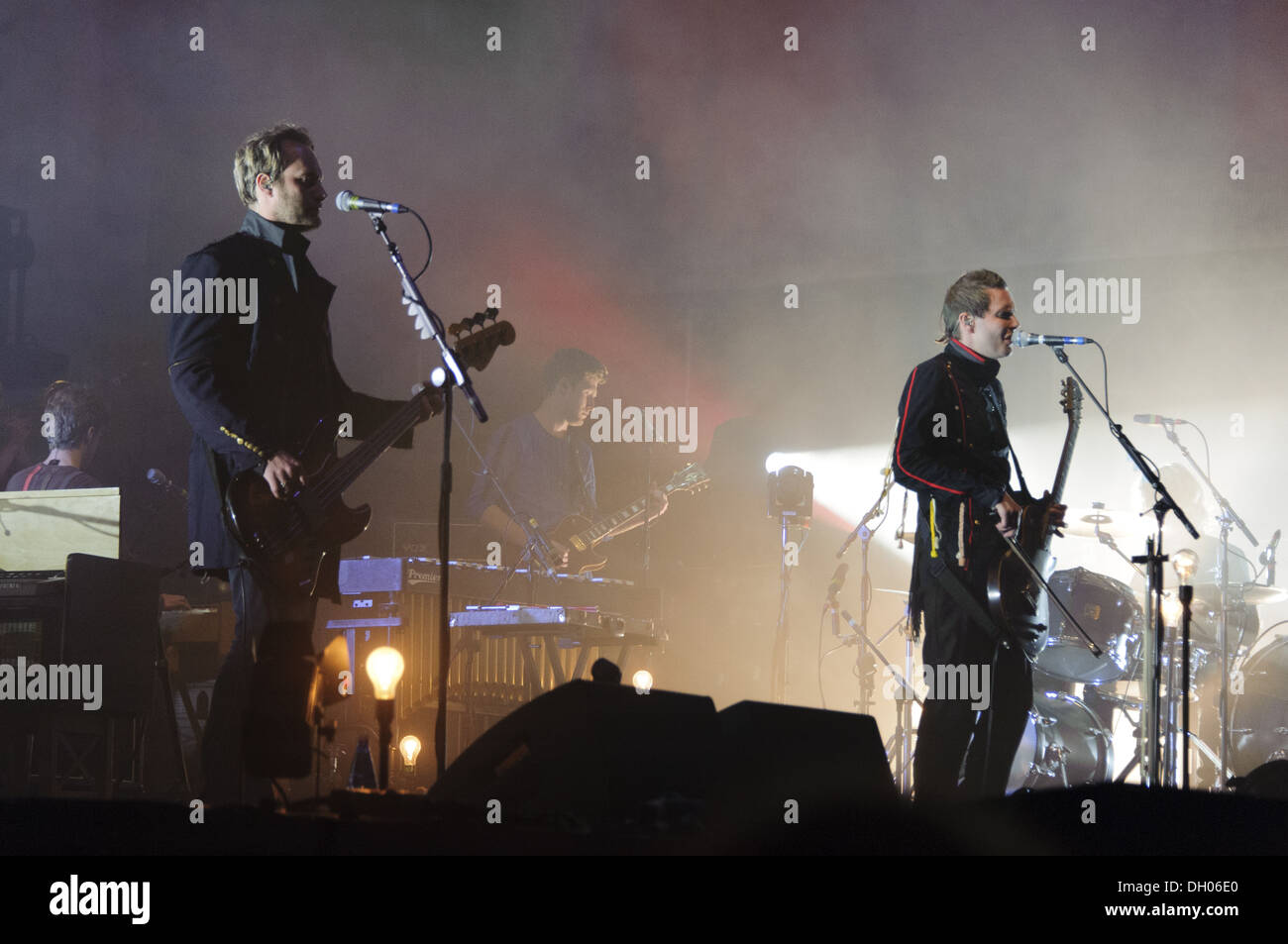 Icelandic band Sigur Rós performs at A Perfect Day Festival (IT) 2012 ...