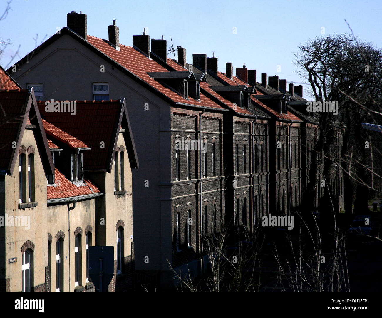 Miners' houses of the Consolidation Coal Mine Industrial Complex ...