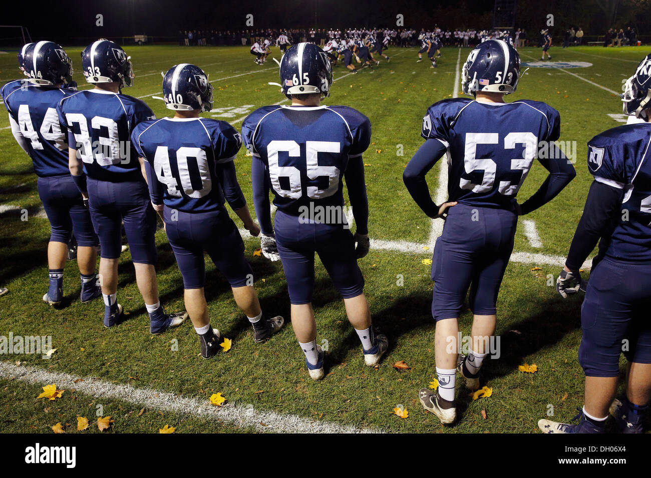 High school football field hi-res stock photography and images - Alamy