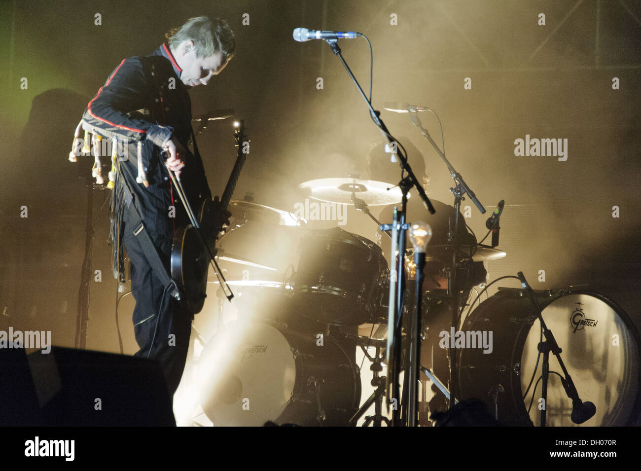 Icelandic band Sigur Rós performs at A Perfect Day Festival (IT) 2012 ...