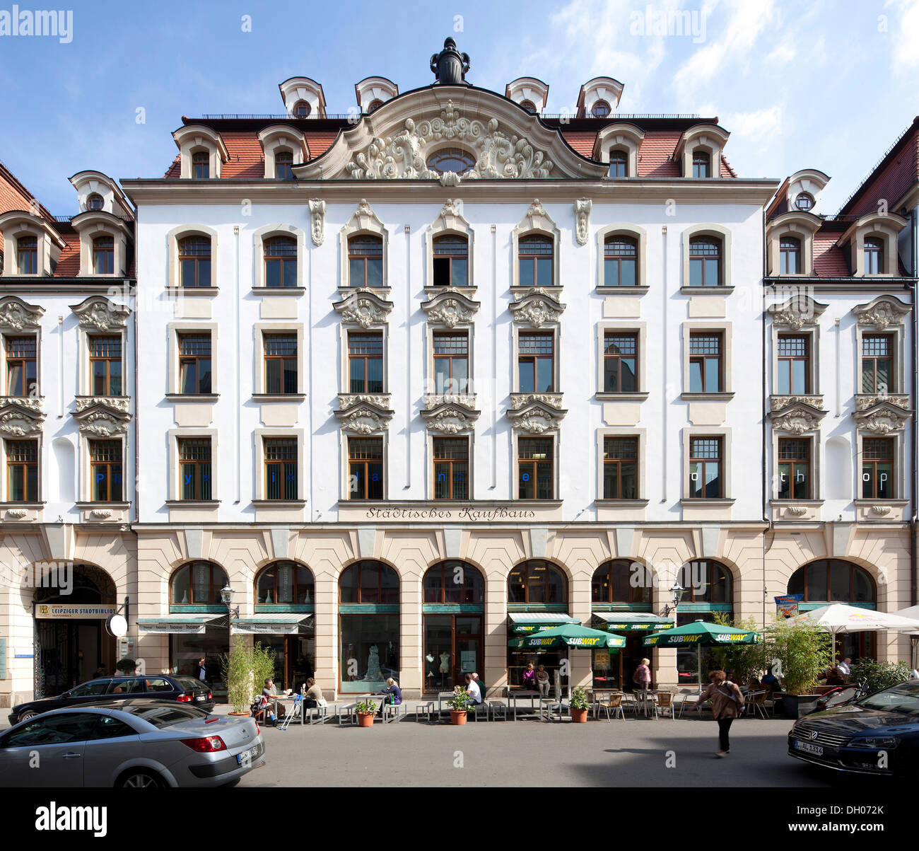 Staedtisches Kaufhaus building, a former exhibition building, today an ...
