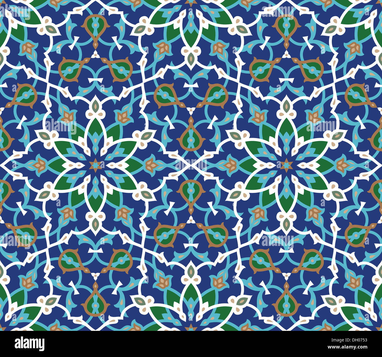 Arabic Seamless Pattern Stock Photo - Alamy