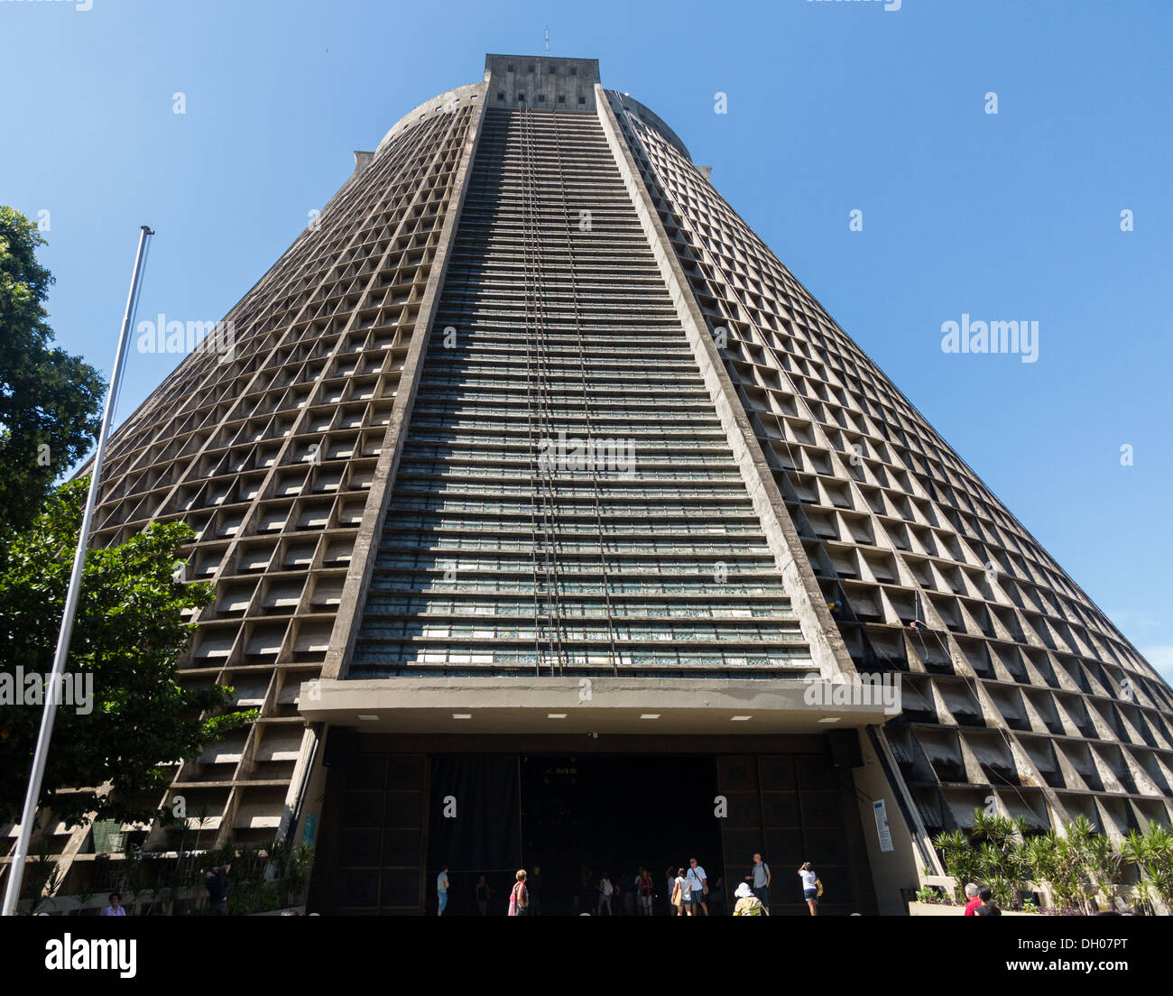 The Metropolitan Cathedral of Saint Sebastian in Rio de Janeiro / aka ...