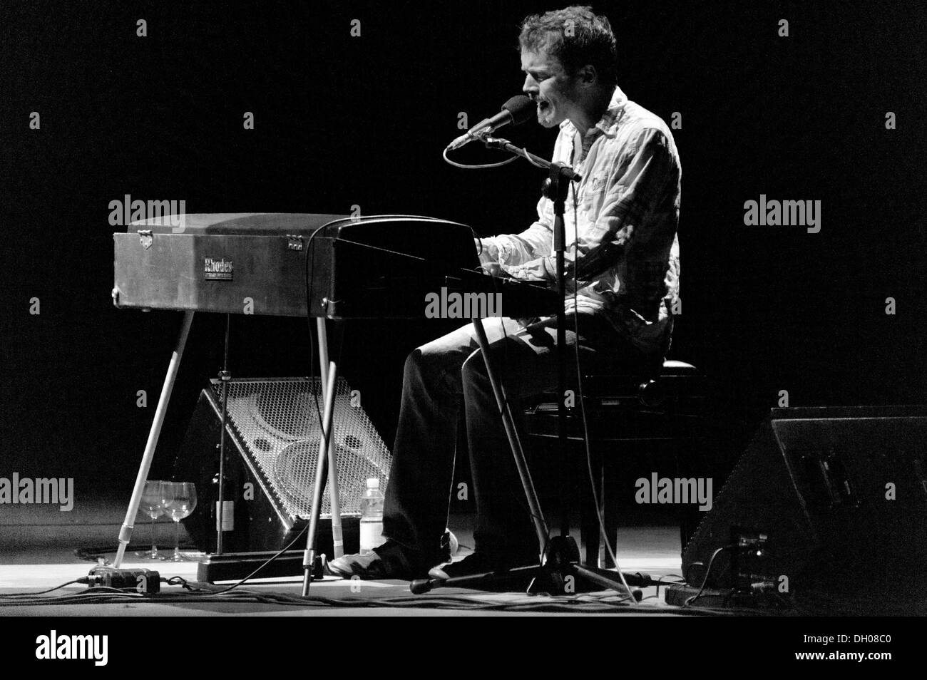 Irish song-writer Damien Rice performs at Auditorium Parco della Musica ...
