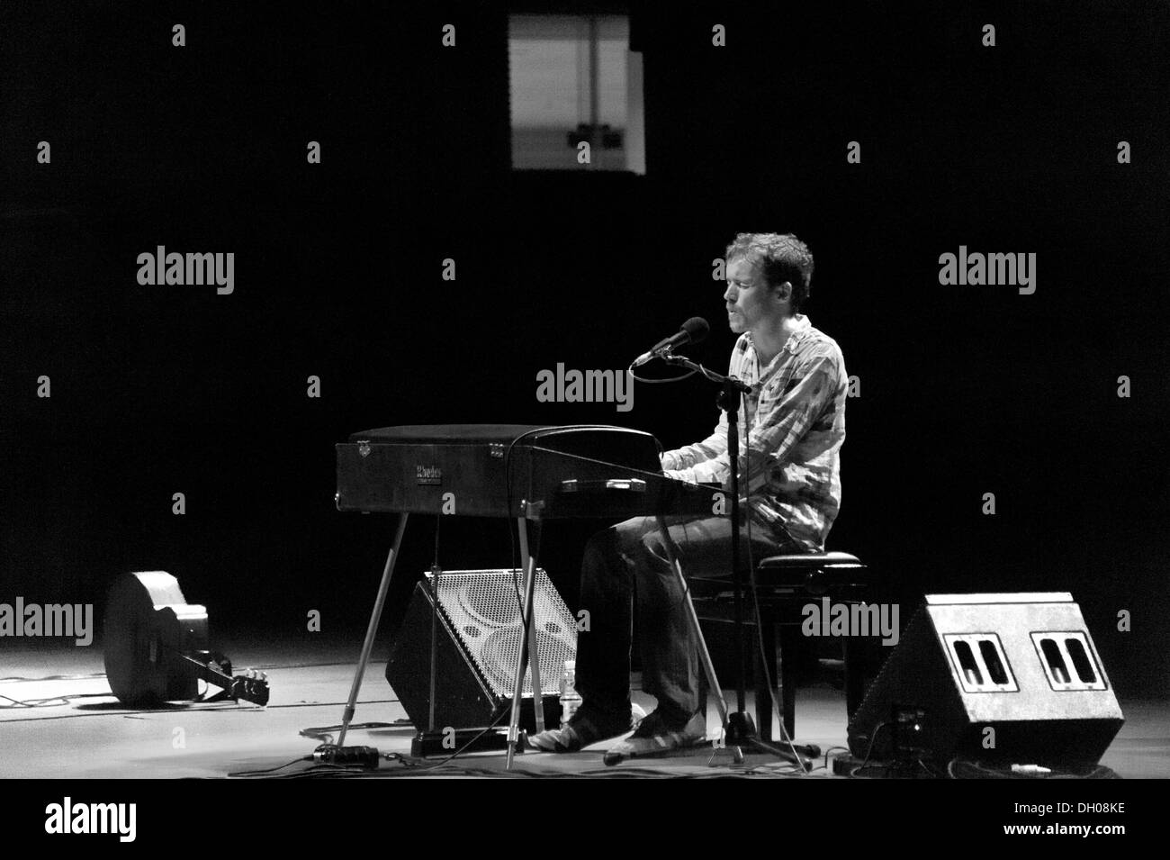 Irish song-writer Damien Rice performs at Auditorium Parco della Musica ...