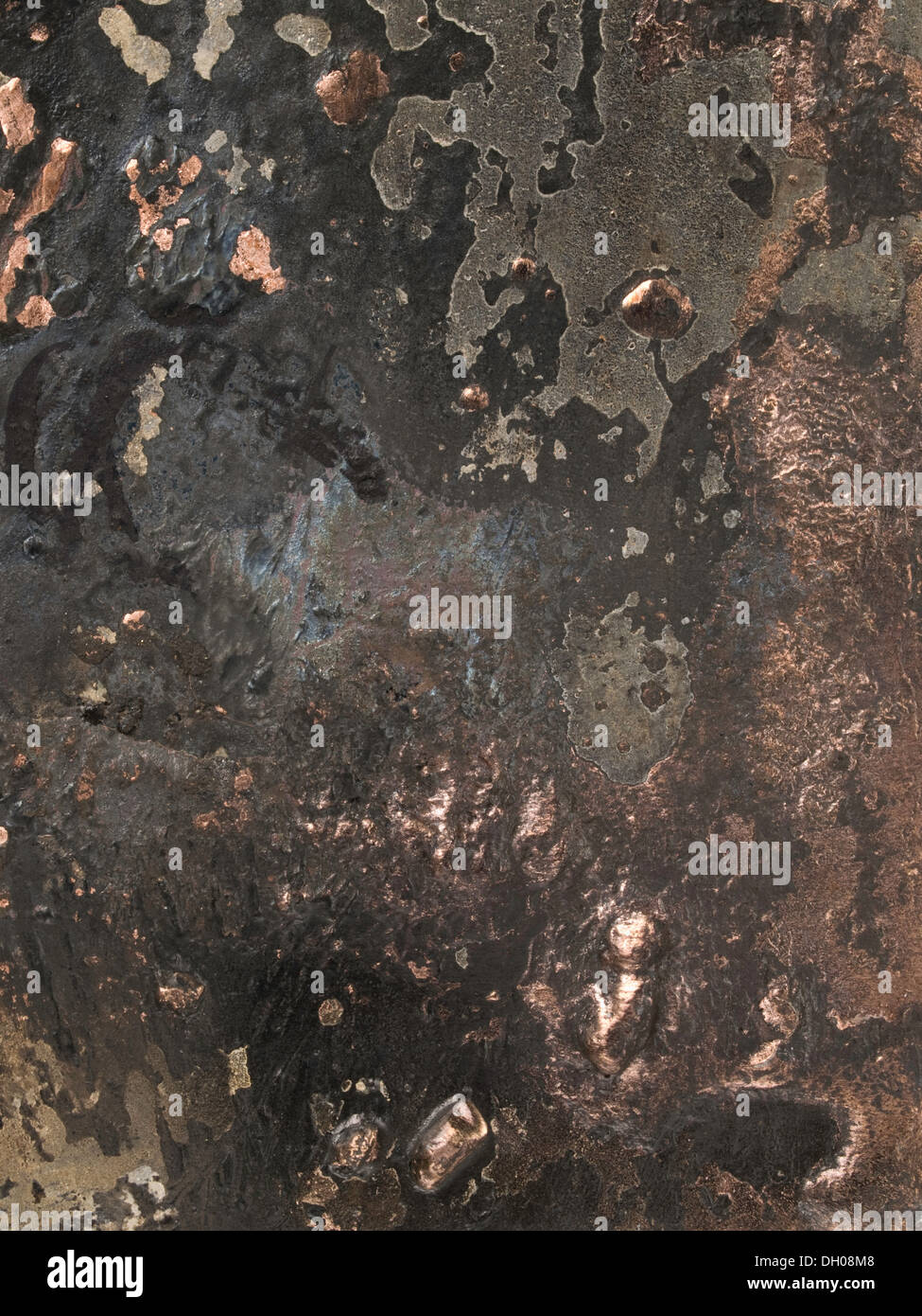 Bronze Coated Steel Plates Stock Photo - Alamy