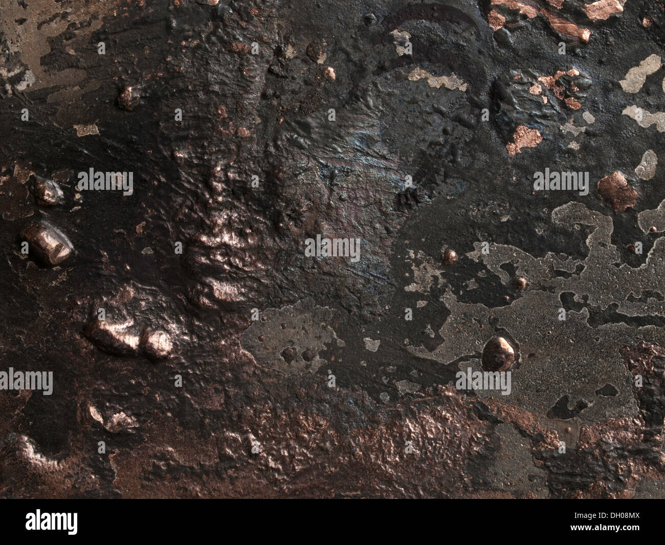 Bronze Coated Steel Plates Stock Photo - Alamy