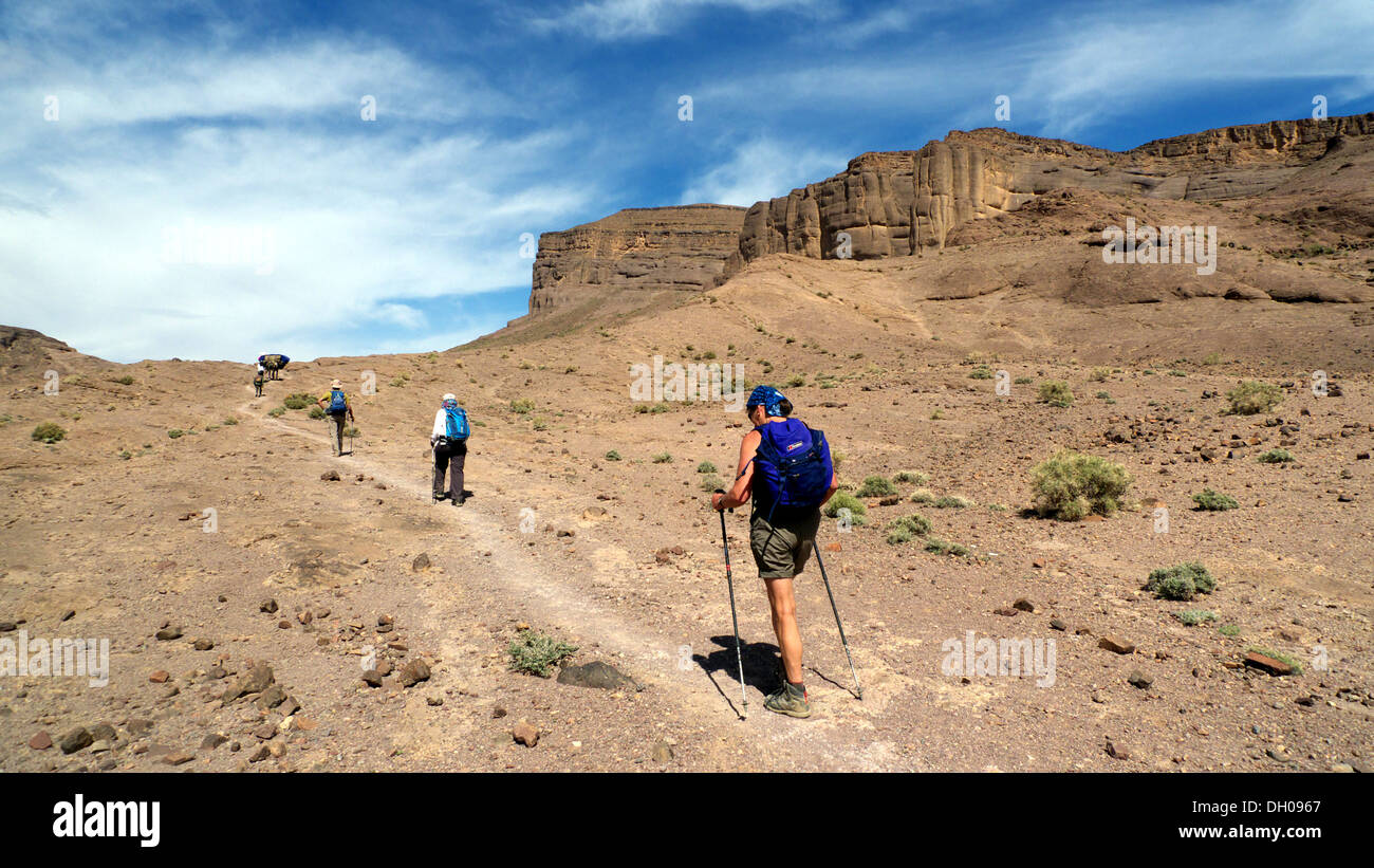 Desert trekking hi-res stock photography and images - Alamy