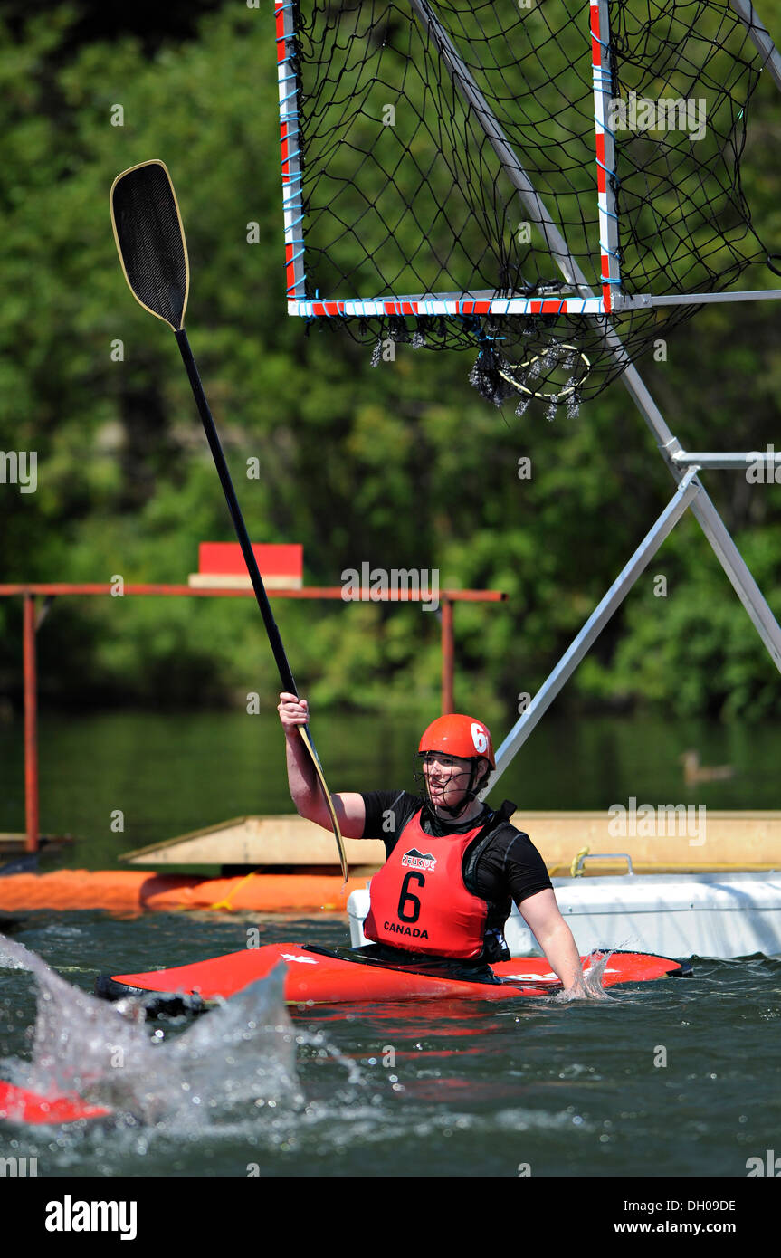 Canoe Polo World Championship Stock Photo - Alamy