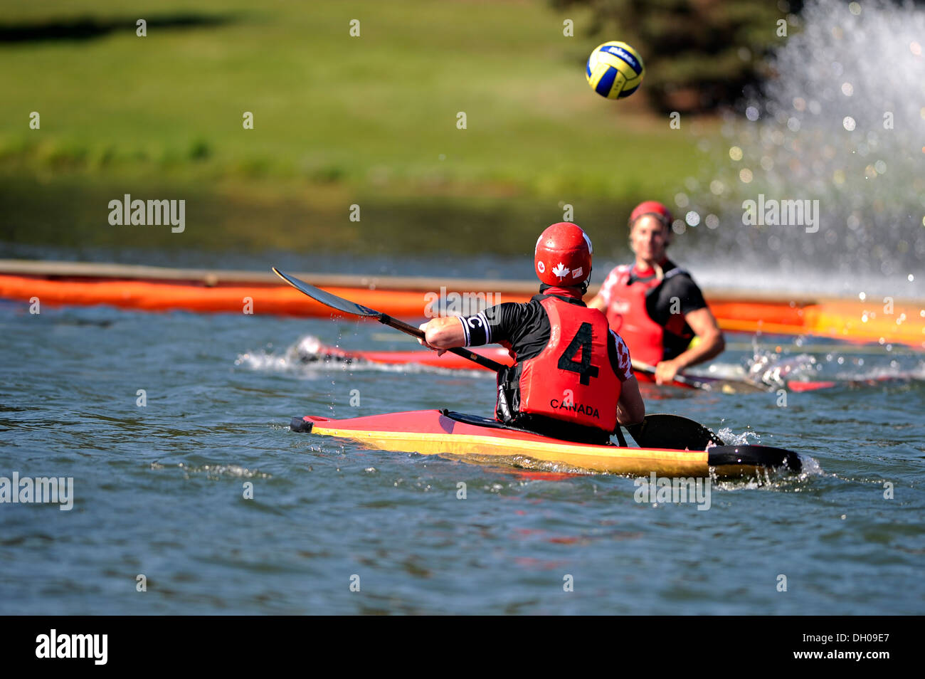 Canoe Polo World Championship Stock Photo - Alamy