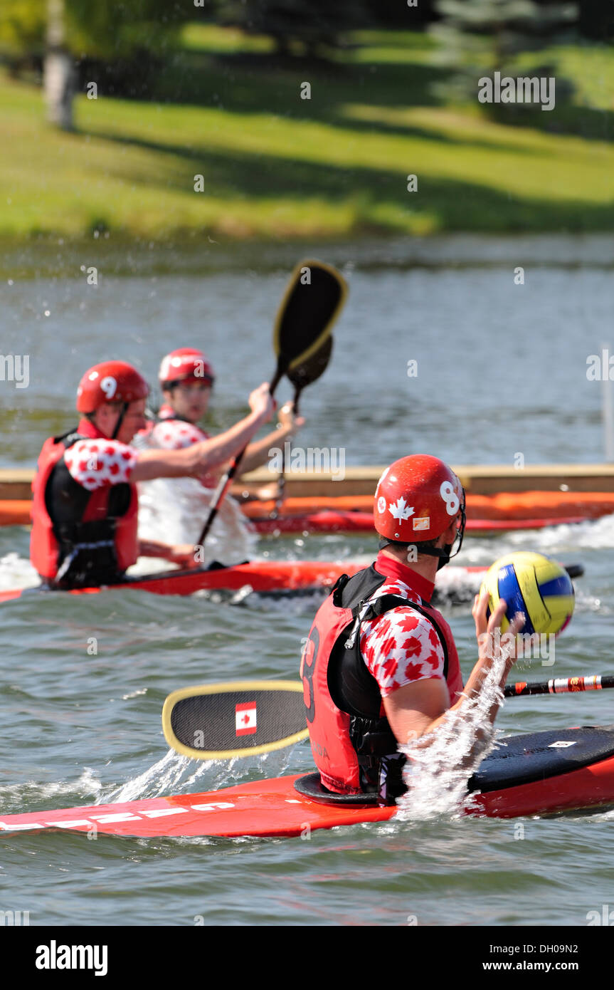 Canoe Polo World Championship Stock Photo - Alamy