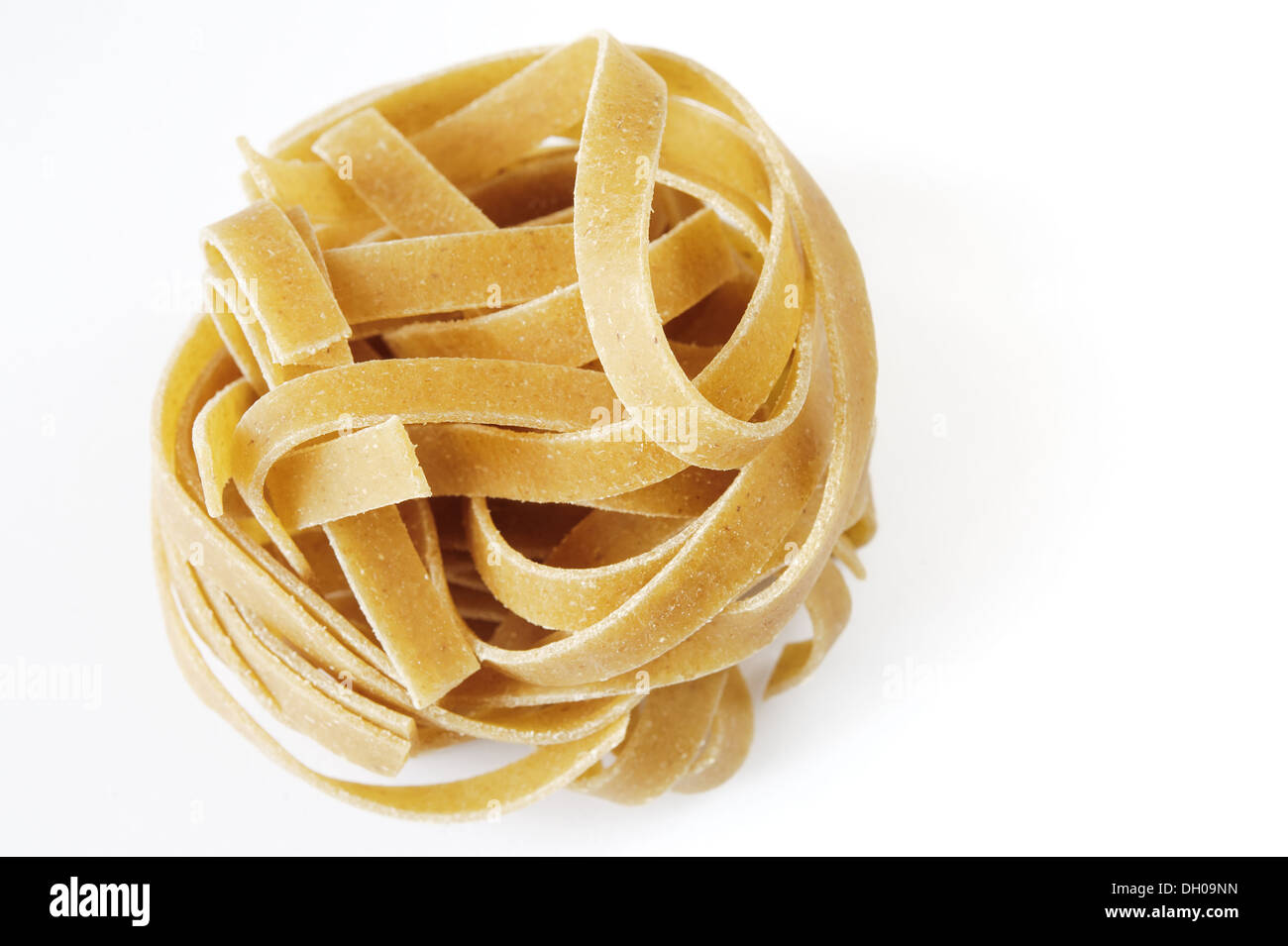 Pasta on a white background Stock Photo - Alamy