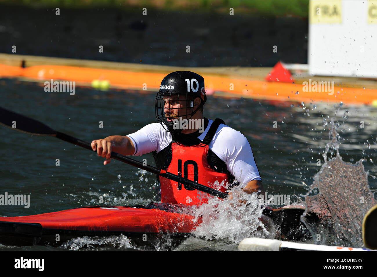 Canoe Polo World Championship Stock Photo - Alamy