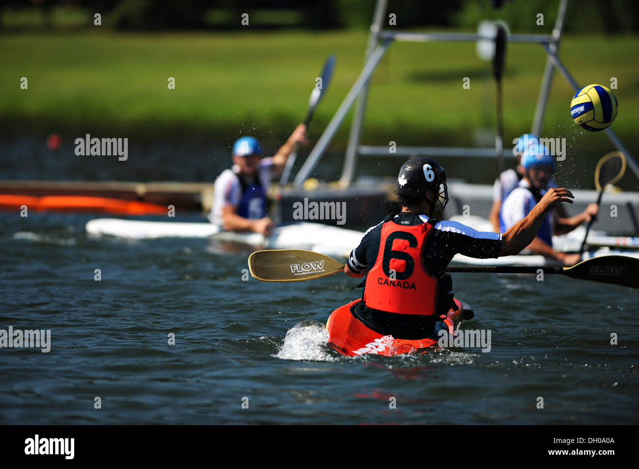 Canoe Polo World Championship Stock Photo - Alamy
