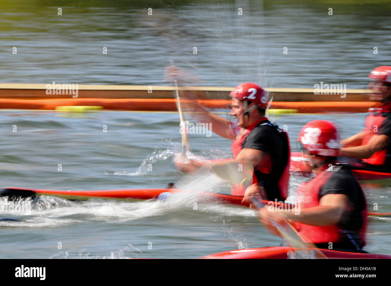 Canoe Polo World Championship Stock Photo - Alamy