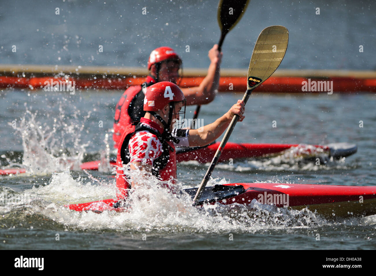 Canoe Polo World Championship Stock Photo - Alamy