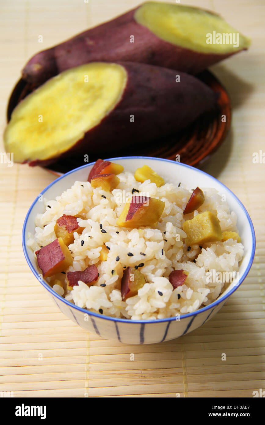 Japanese steamed sweet potato hi-res stock photography and images - Alamy
