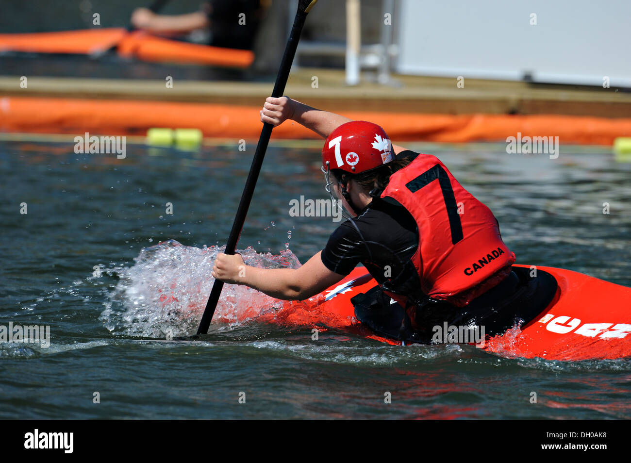 Canoe Polo World Championship Stock Photo - Alamy