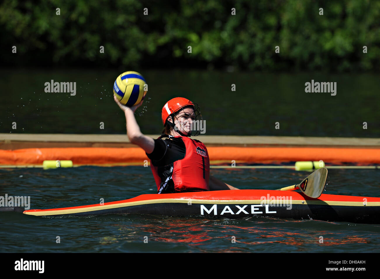 Canoe Polo World Championship Stock Photo - Alamy